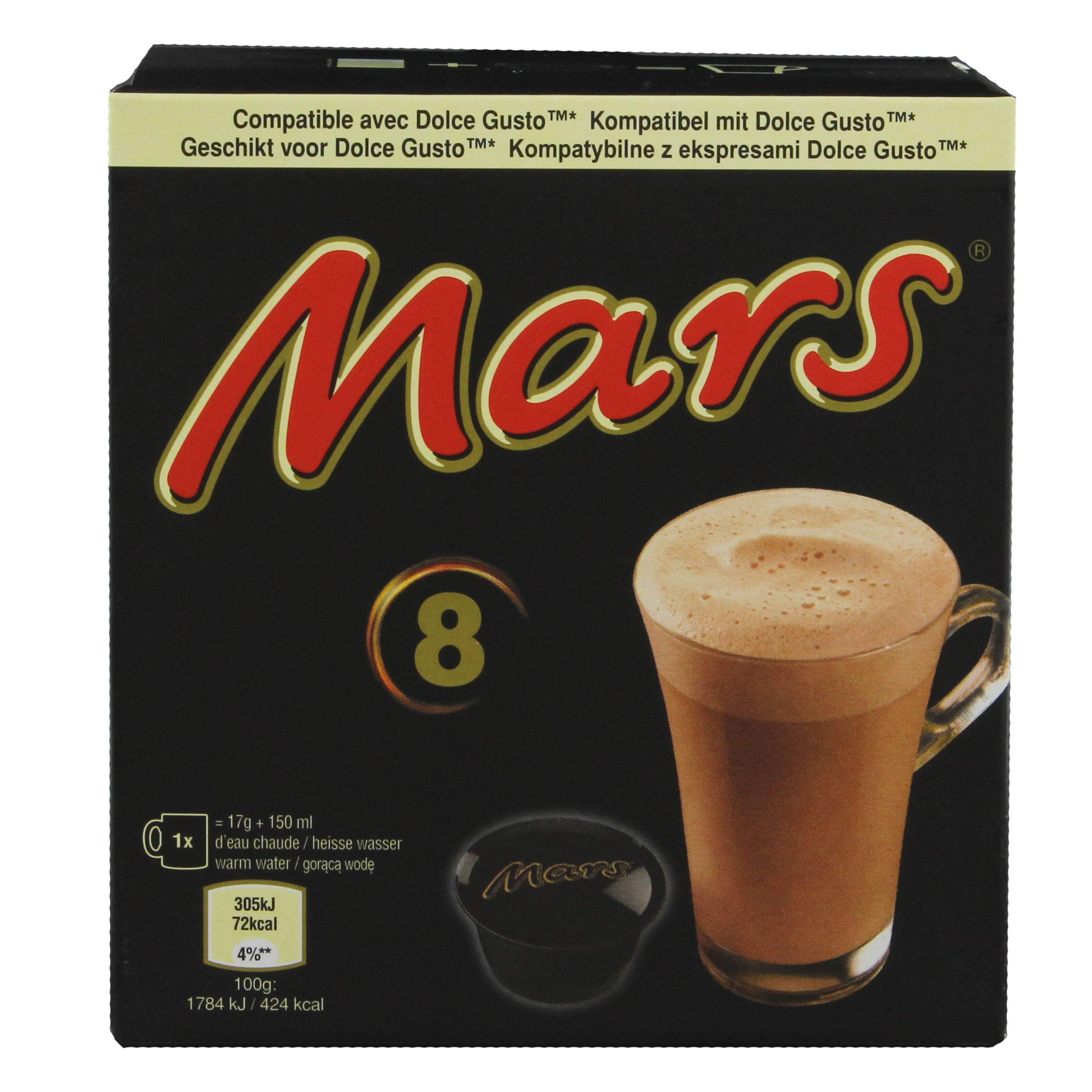 Mars Hot Chocolate Pods (8 pods) - Walmart.com