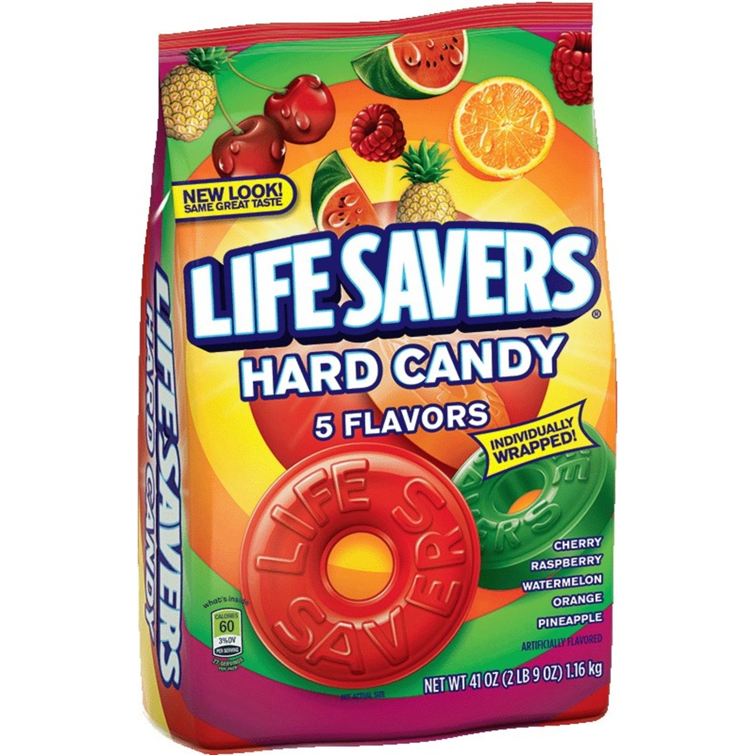 Mars Inc Life Savers Candies 5 Flavors Hard Candy Value Bag 41 oz ...