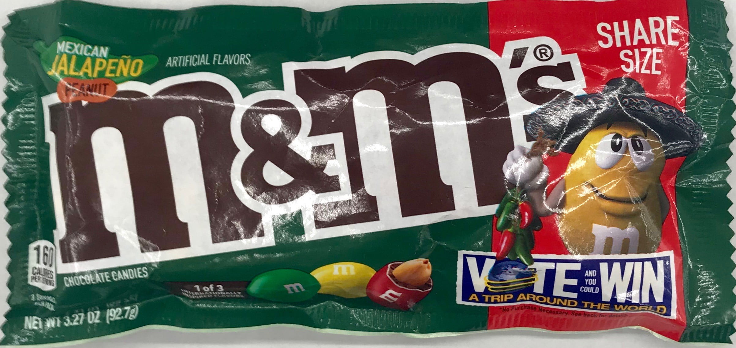 Mars Inc M&ms Mexican Jalapeno Peanut Shr Sz - Walmart.com