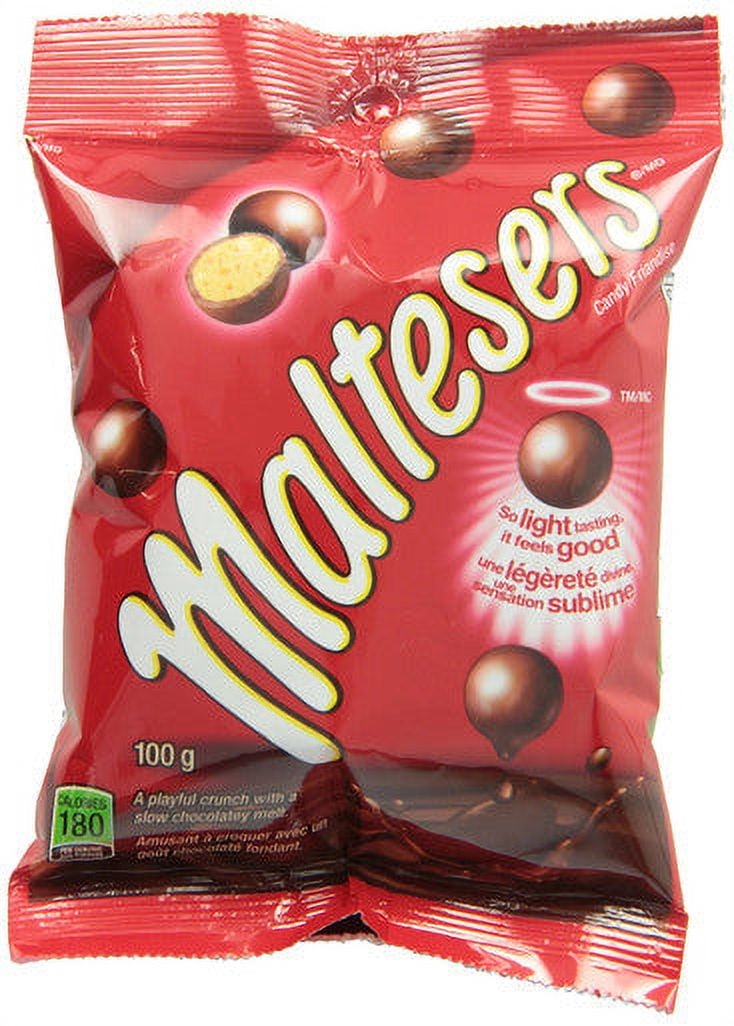 Mars Malteser's Peg Pack 100g/3.52oz, 24-Count {Imported from Canada ...