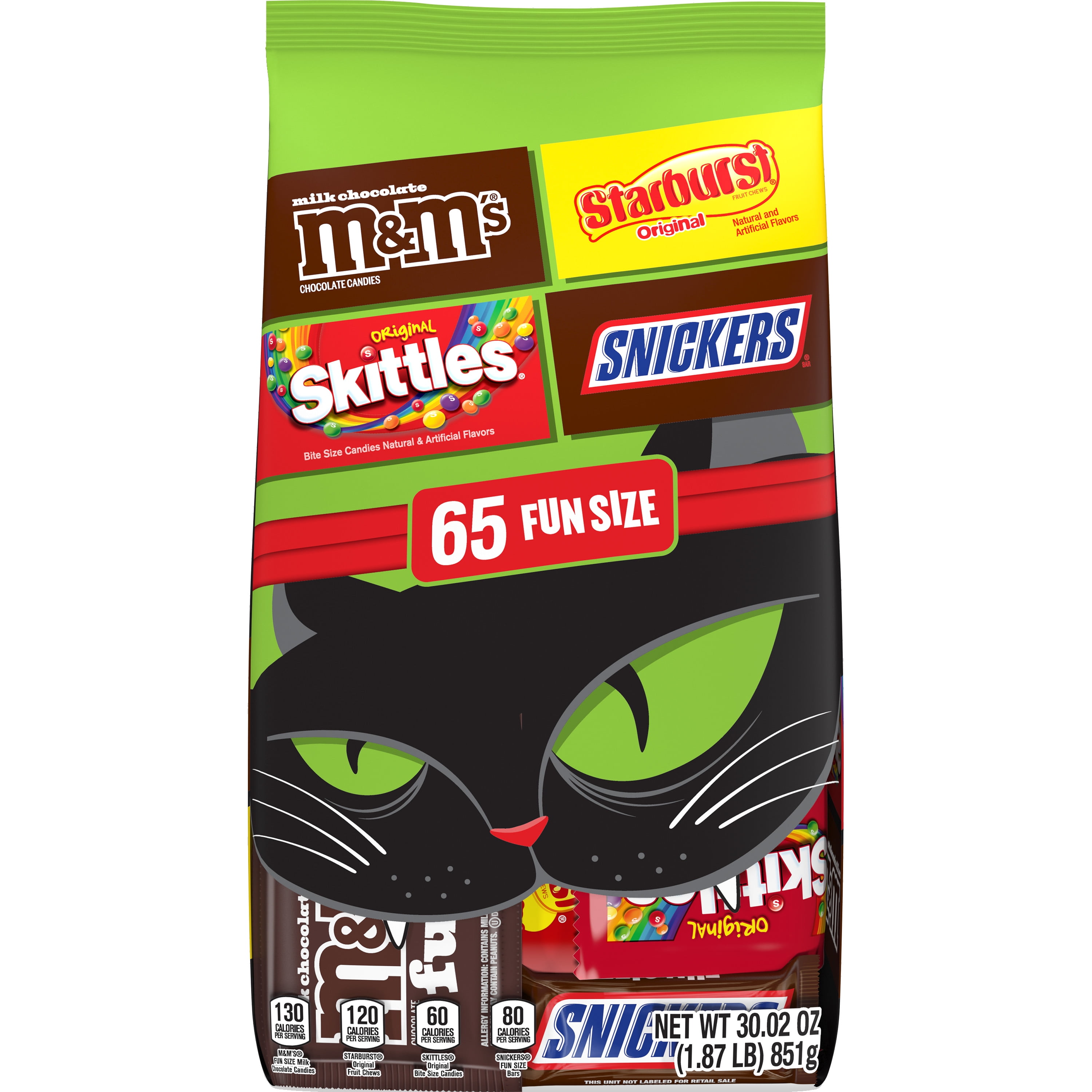 Mars Mixed M&M'S, Snickers Chocolate, Starburst, Skittles Fruit ...