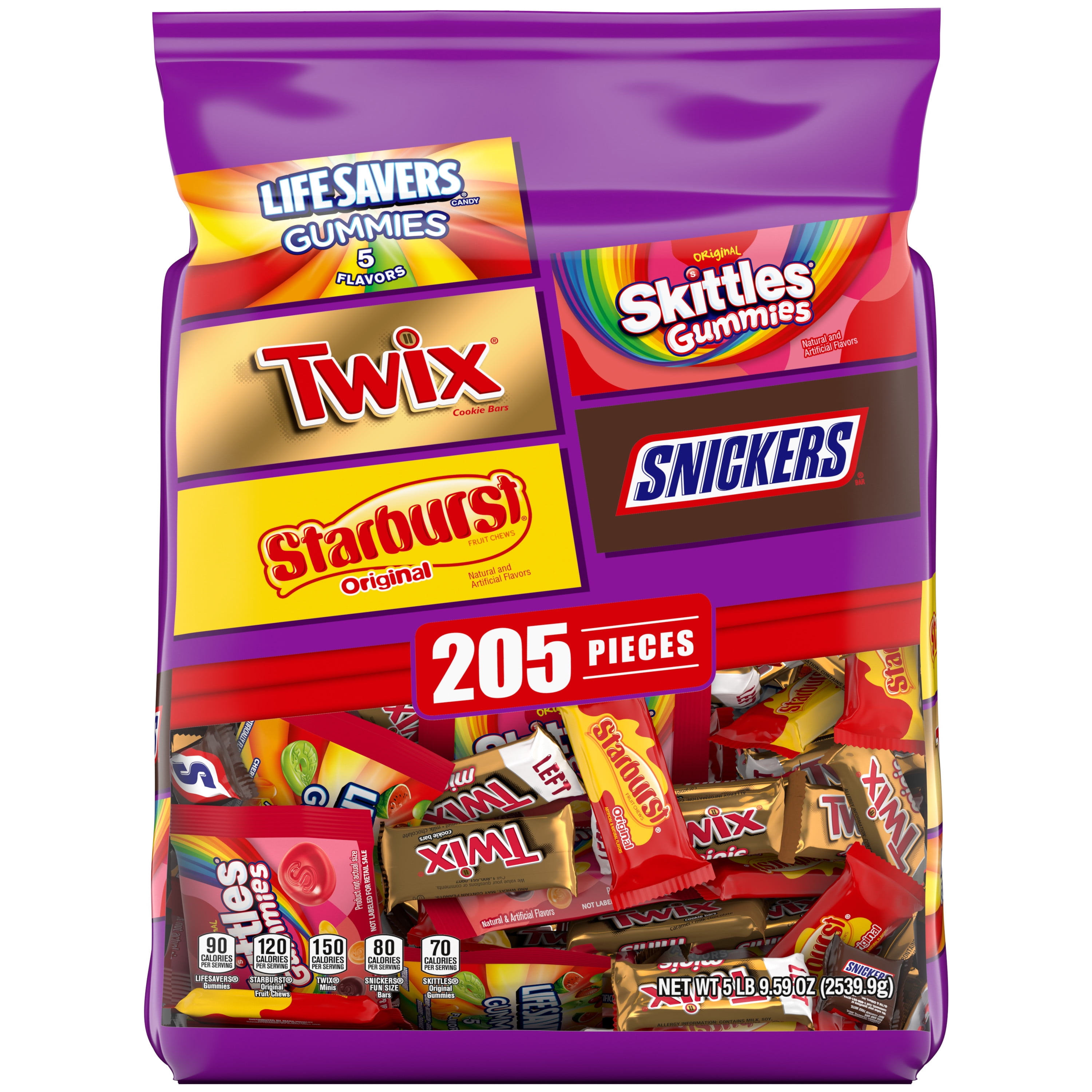 Mars Mixed Snickers, Skittles Gummies & More Halloween Candy Bulk ...