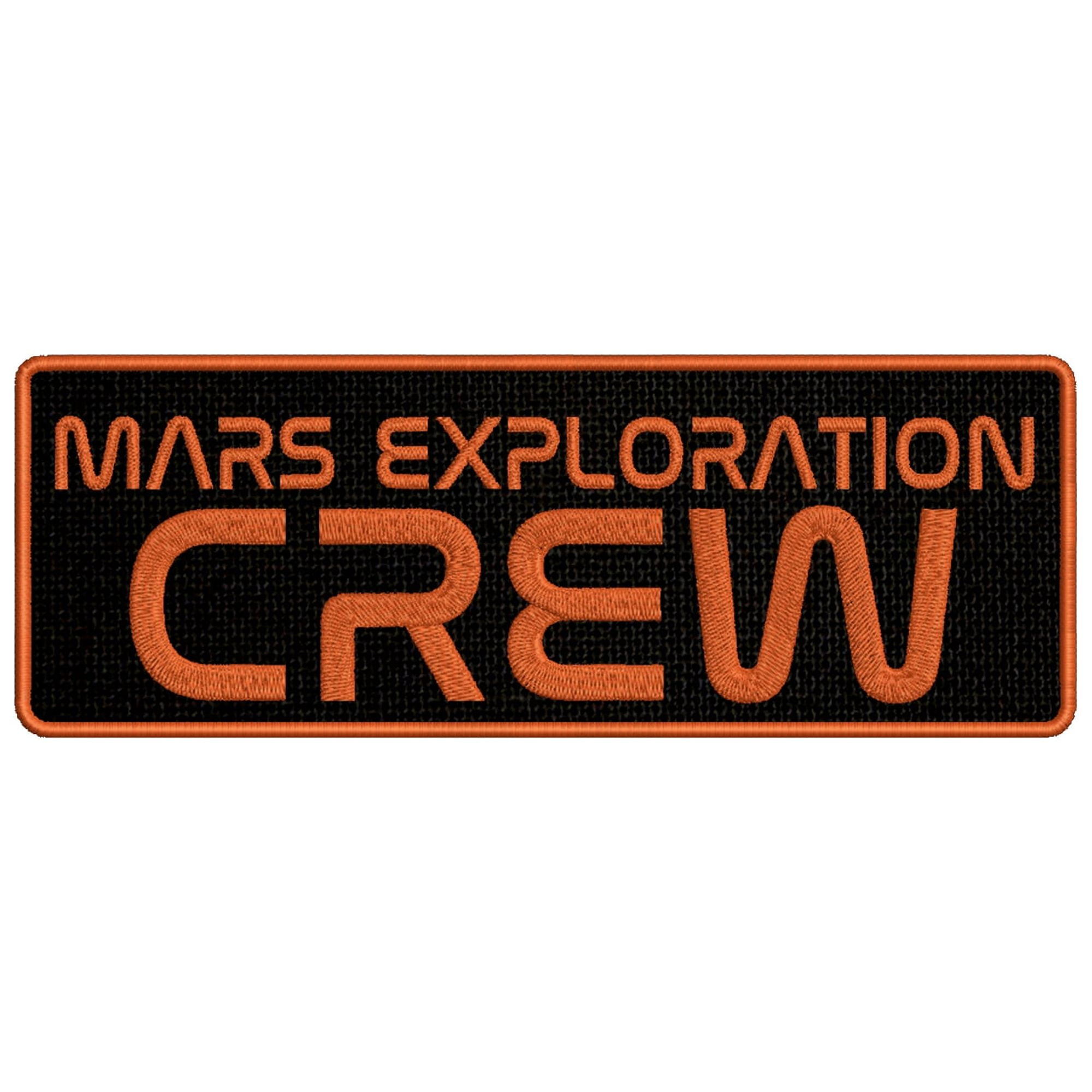 Mars Nasa Space Explorer Embroidered Patch Iron-On Applique, Cosplay ...