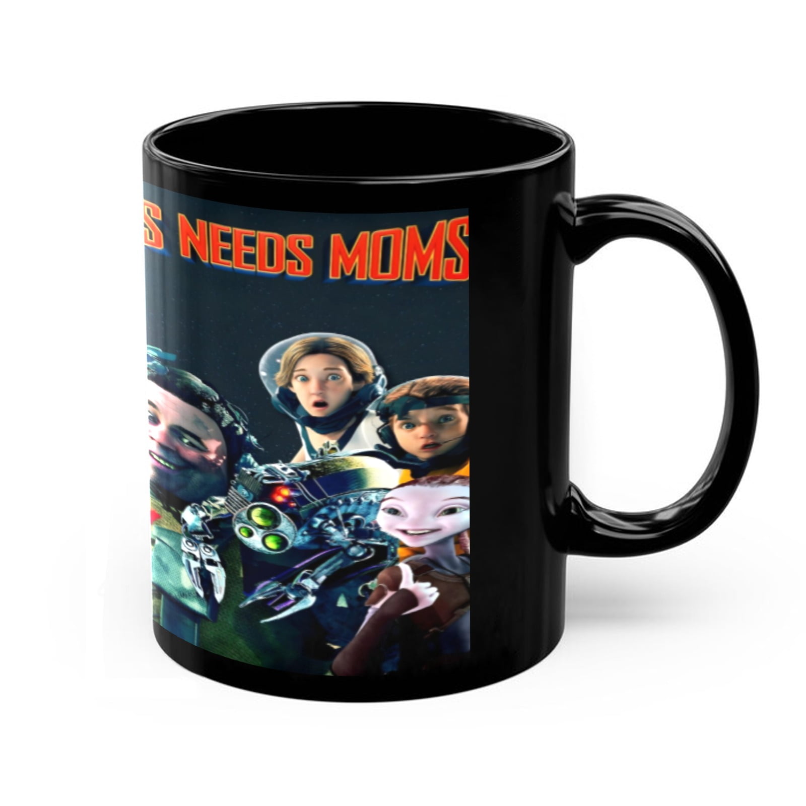 Mars Needs Moms Custom Ceramic Mug—Art That Survives the Microwave ...
