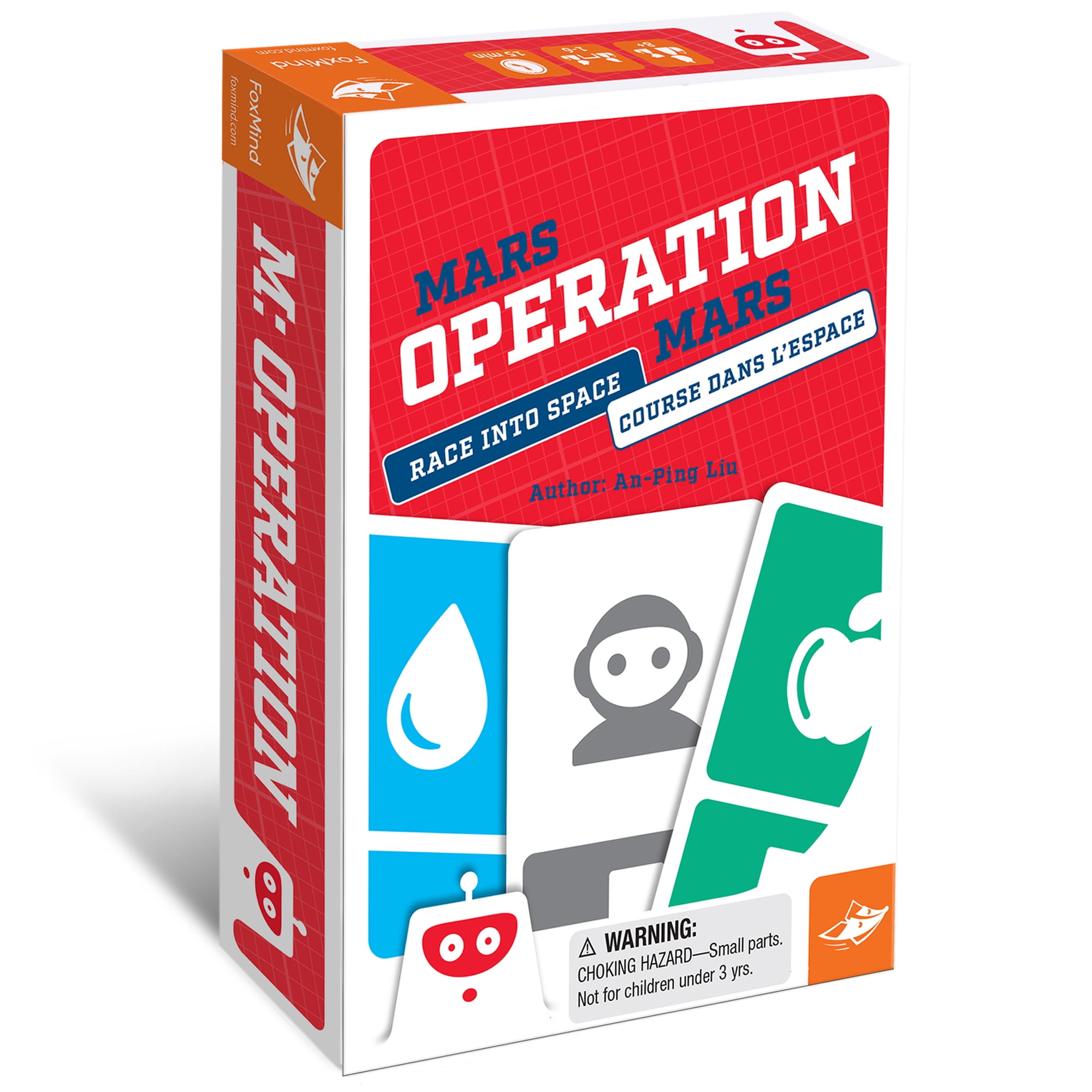 Mars Operation - A Logical Card Game With Robots In Space, Ages 8 ...