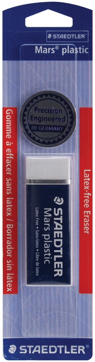Mars Plastic Eraser-White - Walmart.com
