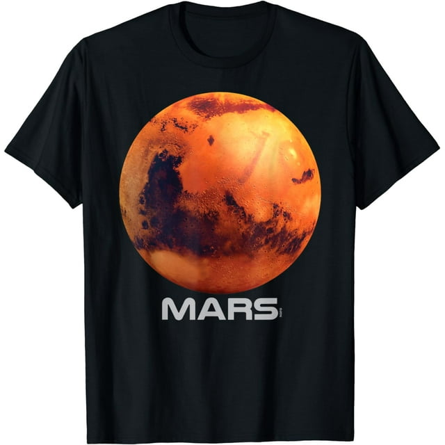 Mars Shirt, Solar System Planet T-Shirt - Walmart.com