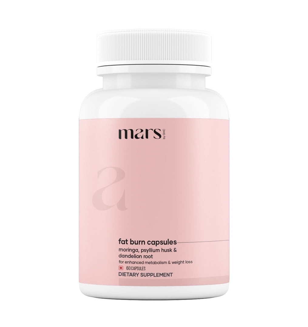 Mars by GHC Fat Burn Capsules – Infused with Psyllium Husk, Moringa ...