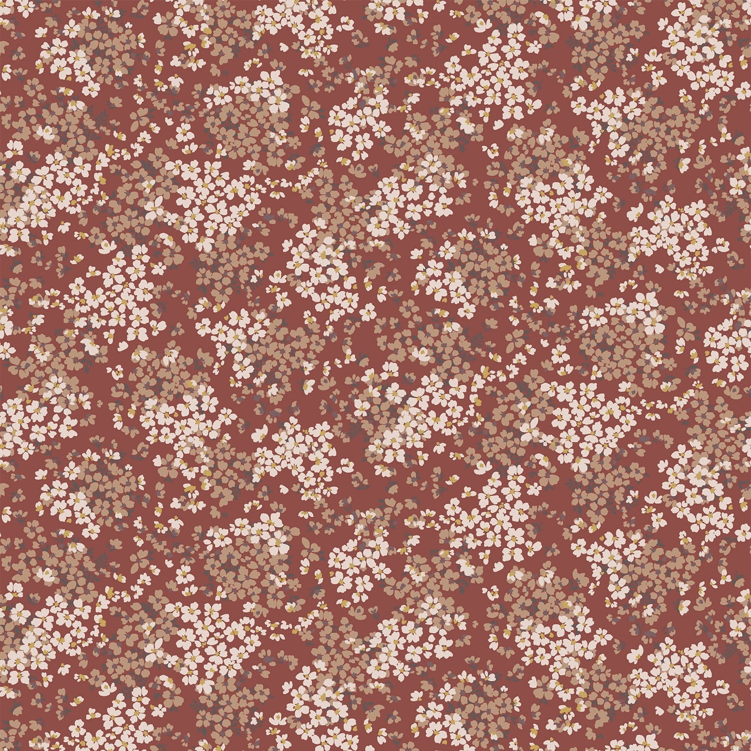 Marsala Latte 58" Wide Printed 100% Polyester Moroccan Fabric-120GSM ...
