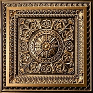 Art3d 24" x 48" Walnut PVC Drop Ceiling Tile 96 sq ft Coverage Area 12 ...