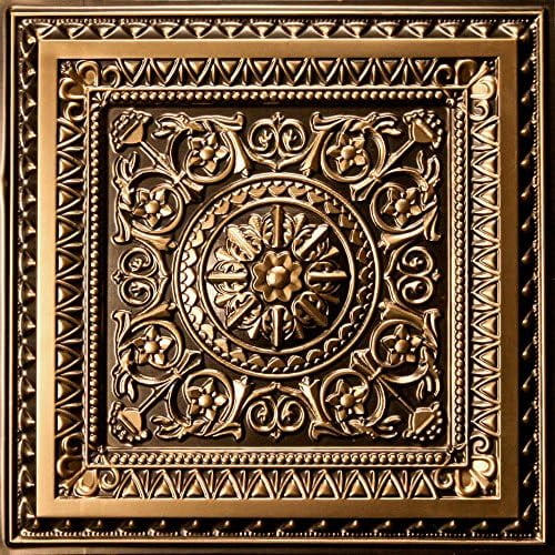 Art3d 12-Pack PVC Drop Ceiling Tiles，24x48in Glue up Ceiling Tile，Cover ...