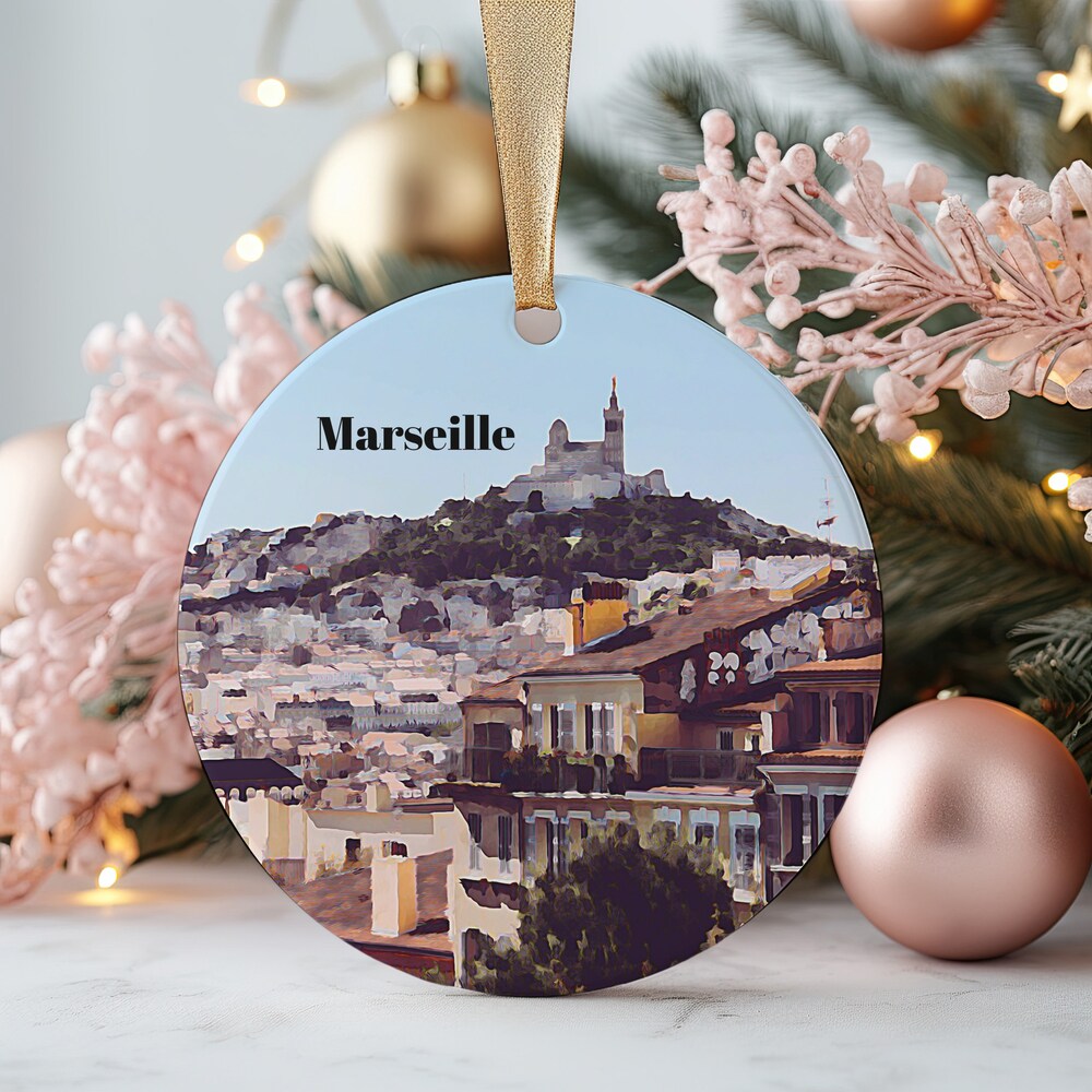 Marseille Chris.Tmas Ornament, Chris.Tmas Gift, Marseille Gift ...