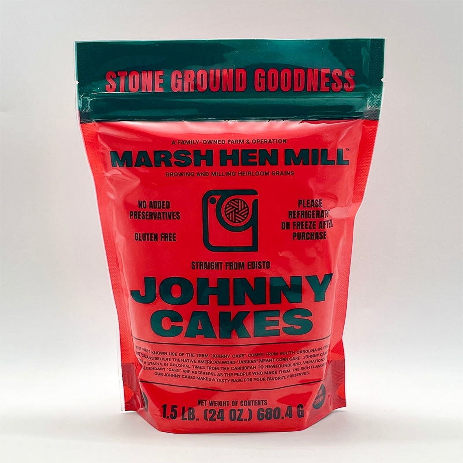 Marsh Hen Mill Johnny Cake Mix, 24 oz - Walmart.com