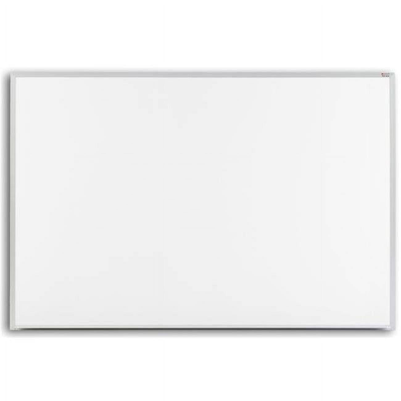 Marsh Industries PR404-1461-PB 48 x 48 in. Pro-Rite Porcelain Markerboard, White - 1 in. Map ...