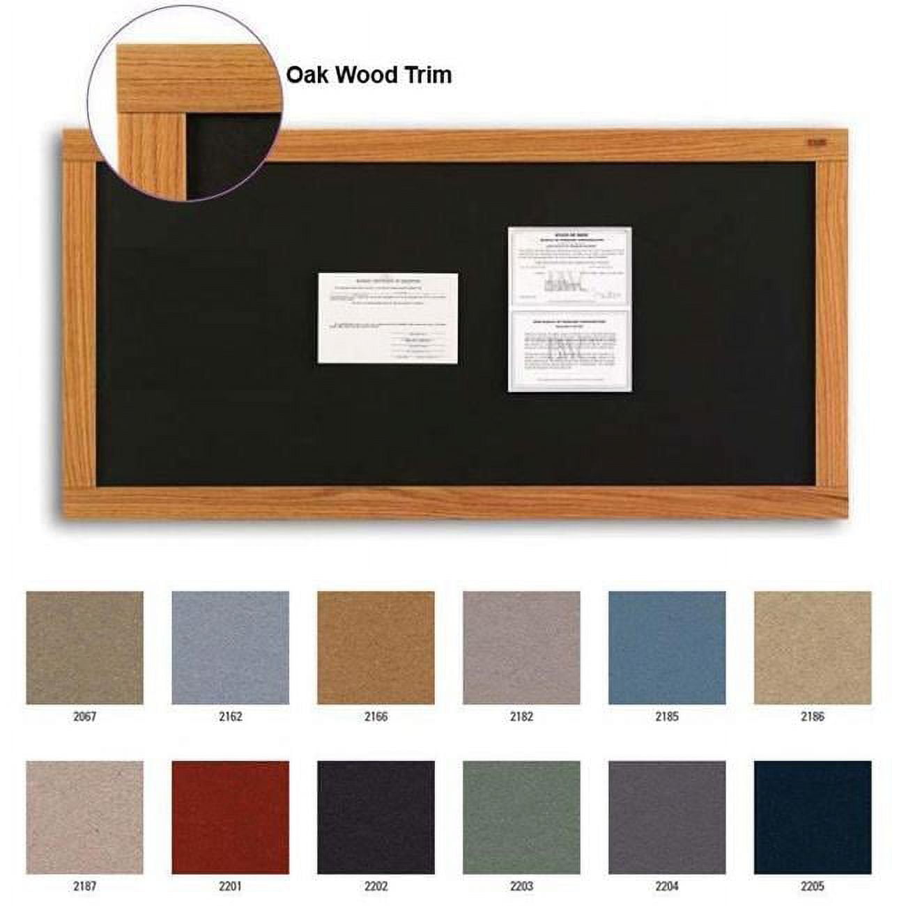 Marsh Industries Wp-203-2187 Plas-Cork 24X36 Oak Wood Trim Bulletin ...