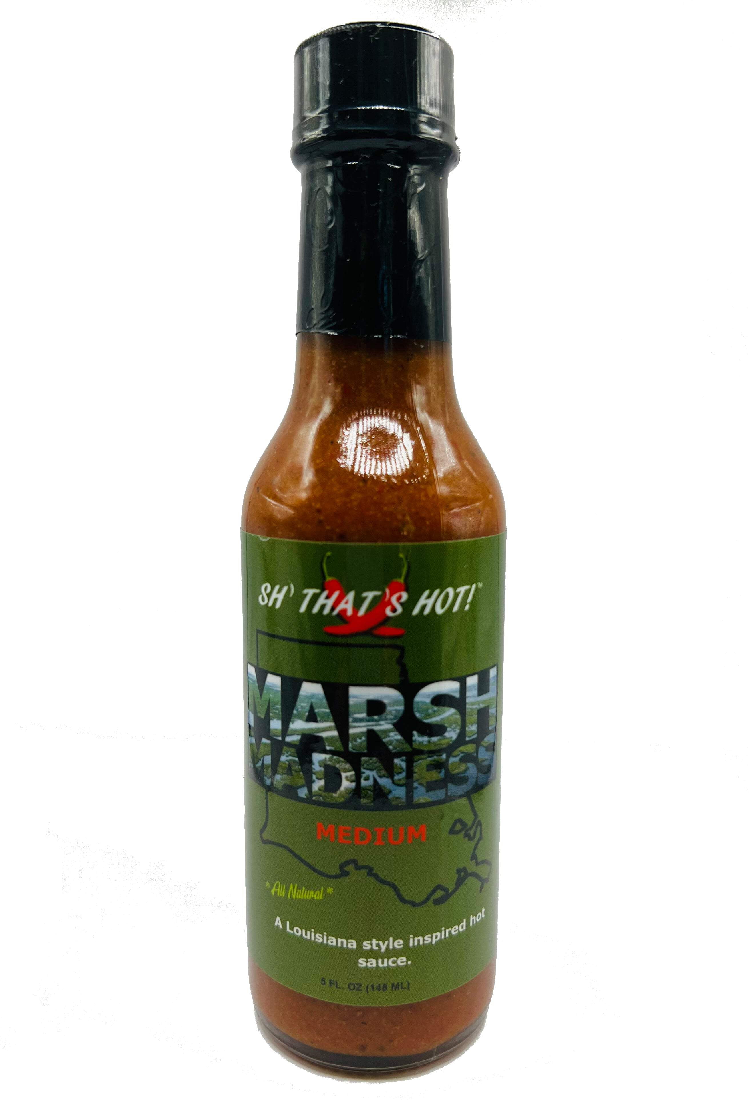 Marsh Madness (Medium) hot sauce by SH' THAT'S HOT! - Walmart.com