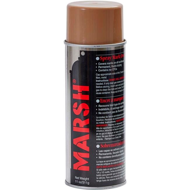 Marsh Shipping Supply 412488 Spray Markover Ink - Tan - 11 oz - Pack of ...