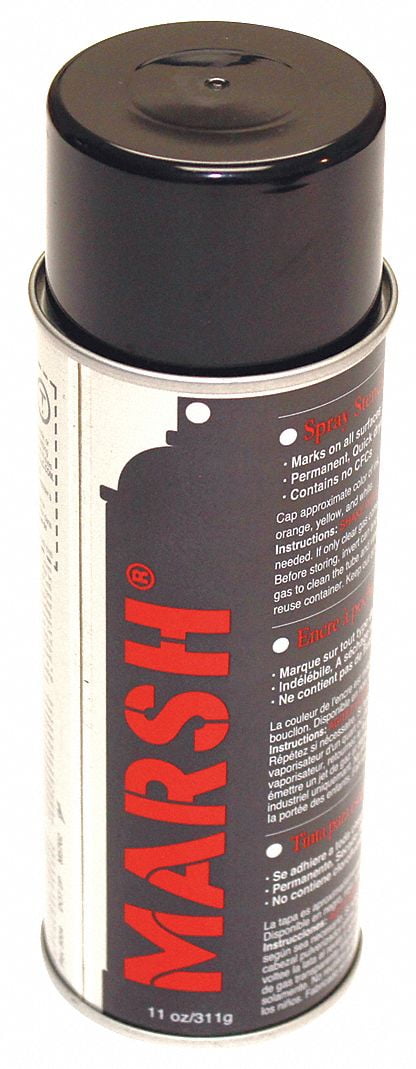 Marsh Stencil Ink,Can,Black,11 oz. 30395 - Walmart.com