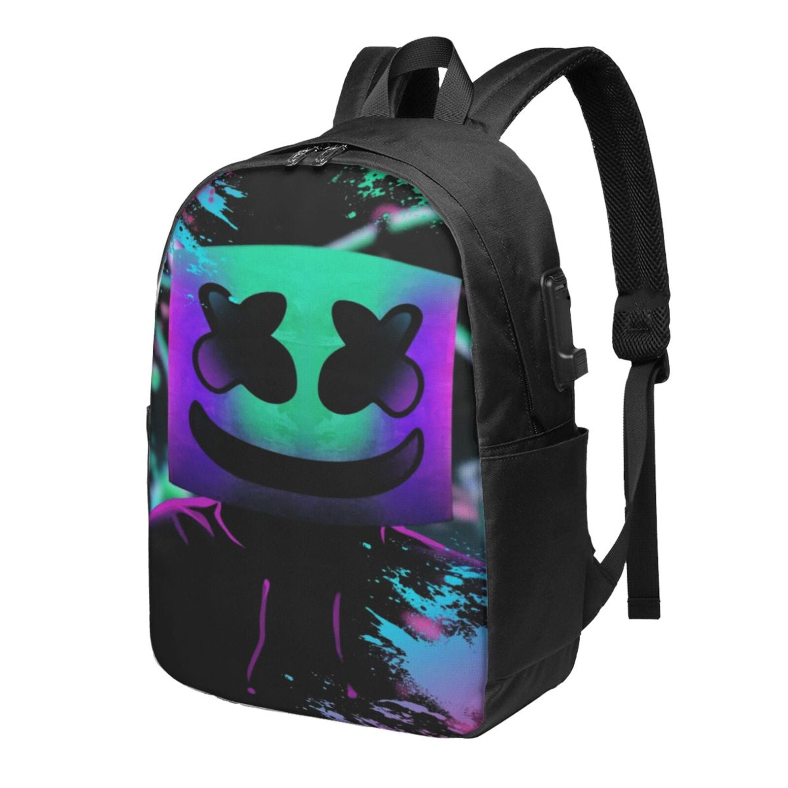 Marsh_mello Backpack Fashion Travel Backpack Laptop Backpack 17 Inch ...