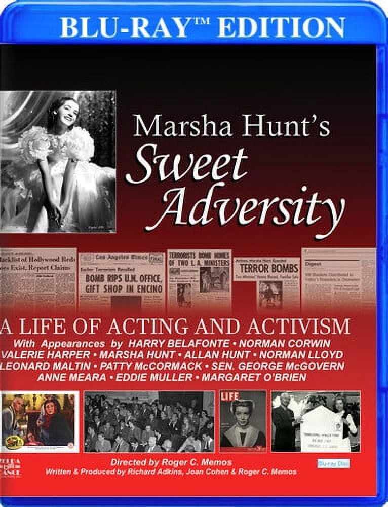 Marsha Hunt's Sweet Adversity (Blu-ray), Indie Rights, Documentary ...