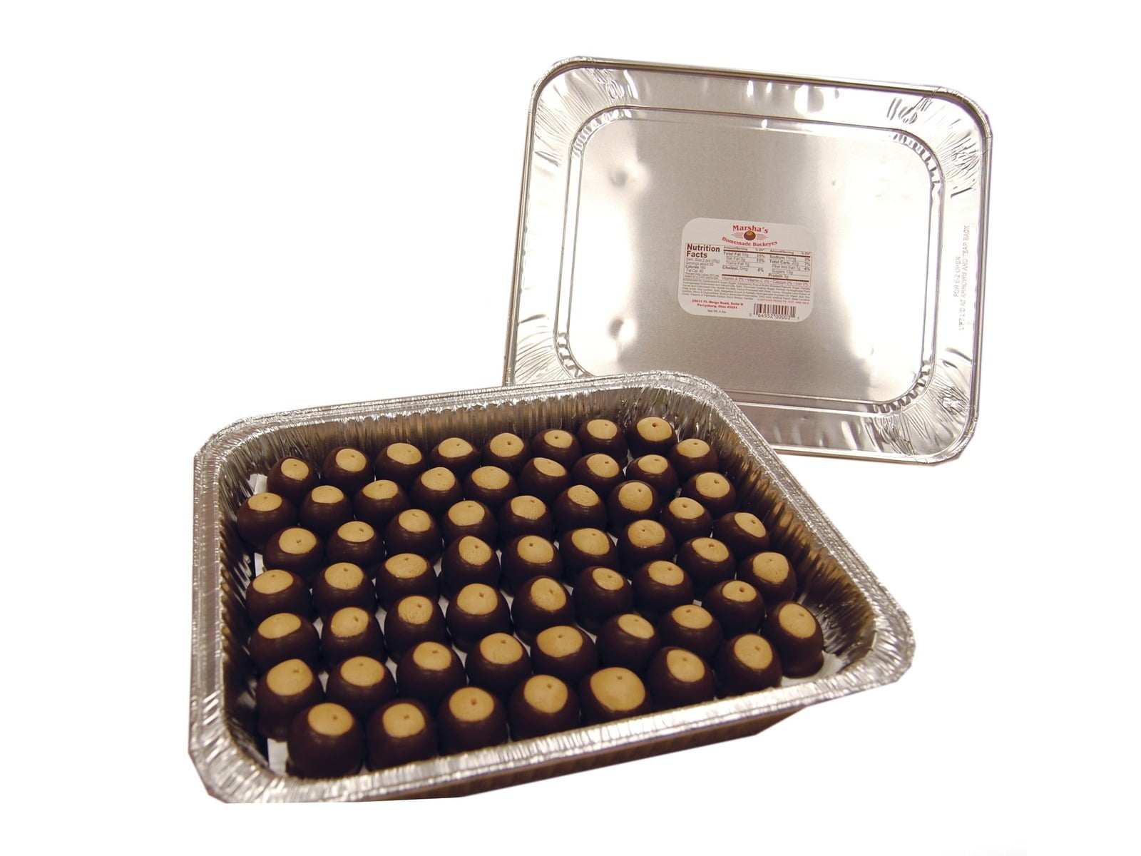 Marsha's Famous Homemade Buckeyes, An Ohio Holiday Tradition, Bulk 4 lb ...