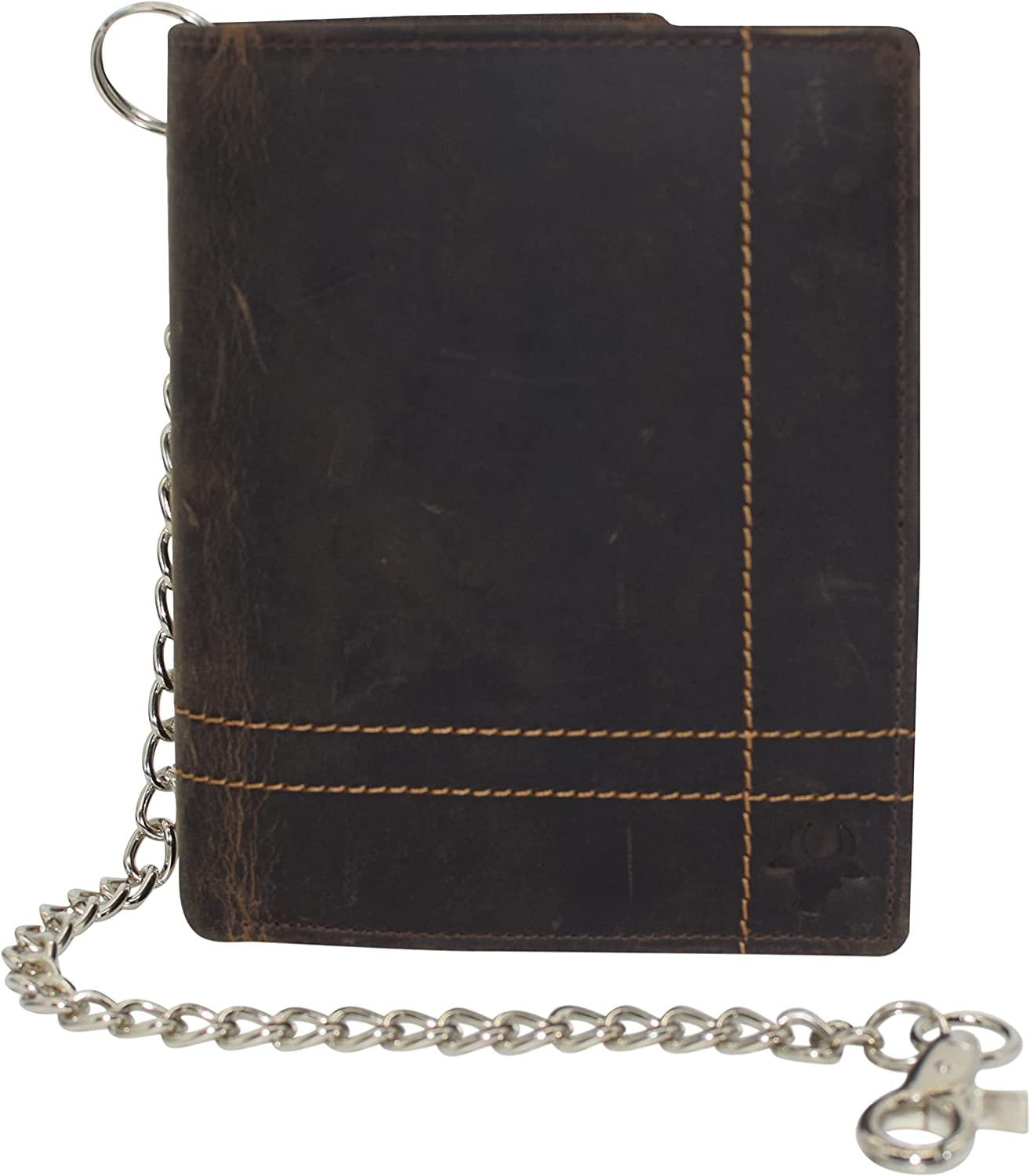 Marshal Bifold Genuine Leather RFID Blocking Wallet For Men Card Slots ...