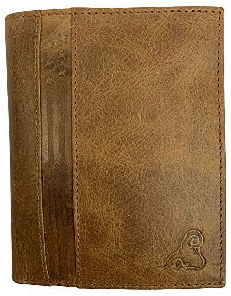 Marshal Bifold Genuine Leather RFID Blocking Wallet For Men Card Slots ...
