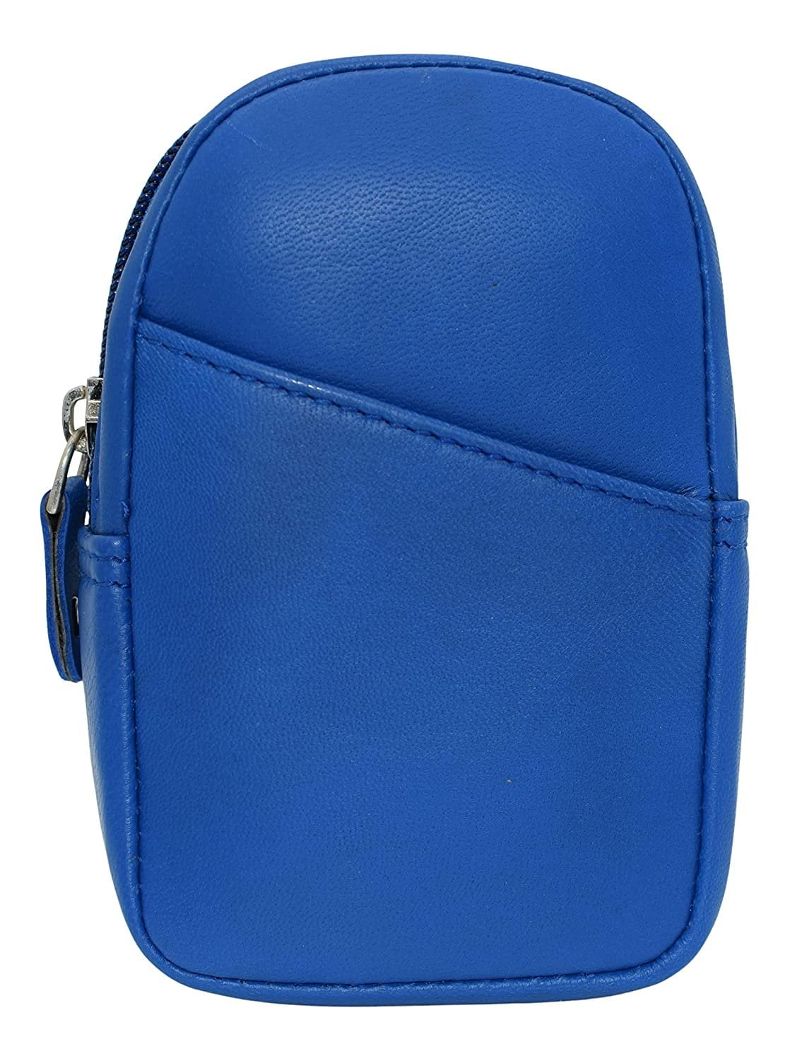 Marshal Genuine Leather Zipper Around Cigarette Case Holder and Lighter ...