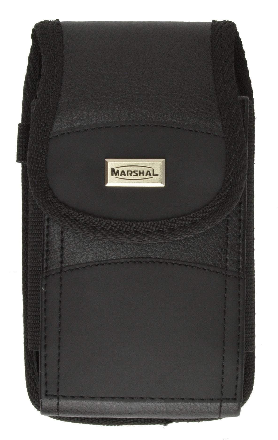 "Marshal Wallet Rugged PU Leather Cell Phone Case, Belt Clip, 7"" x 3. ...
