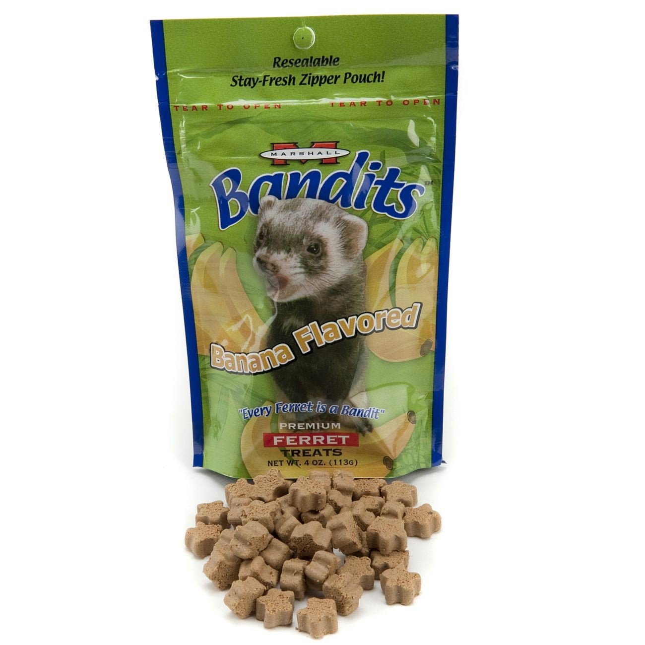 Marshall Bandit Ferret Treats, STF9 Banana Flavor - Walmart.com