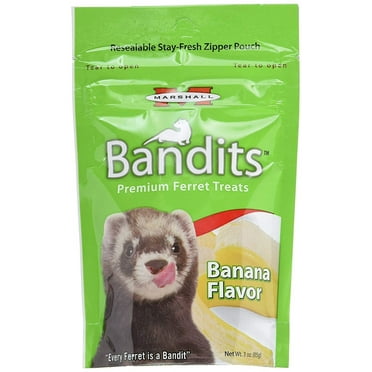 Marshall Bandits Premium Ferret Treats - Rasin Flavor (3 oz) - Walmart.com