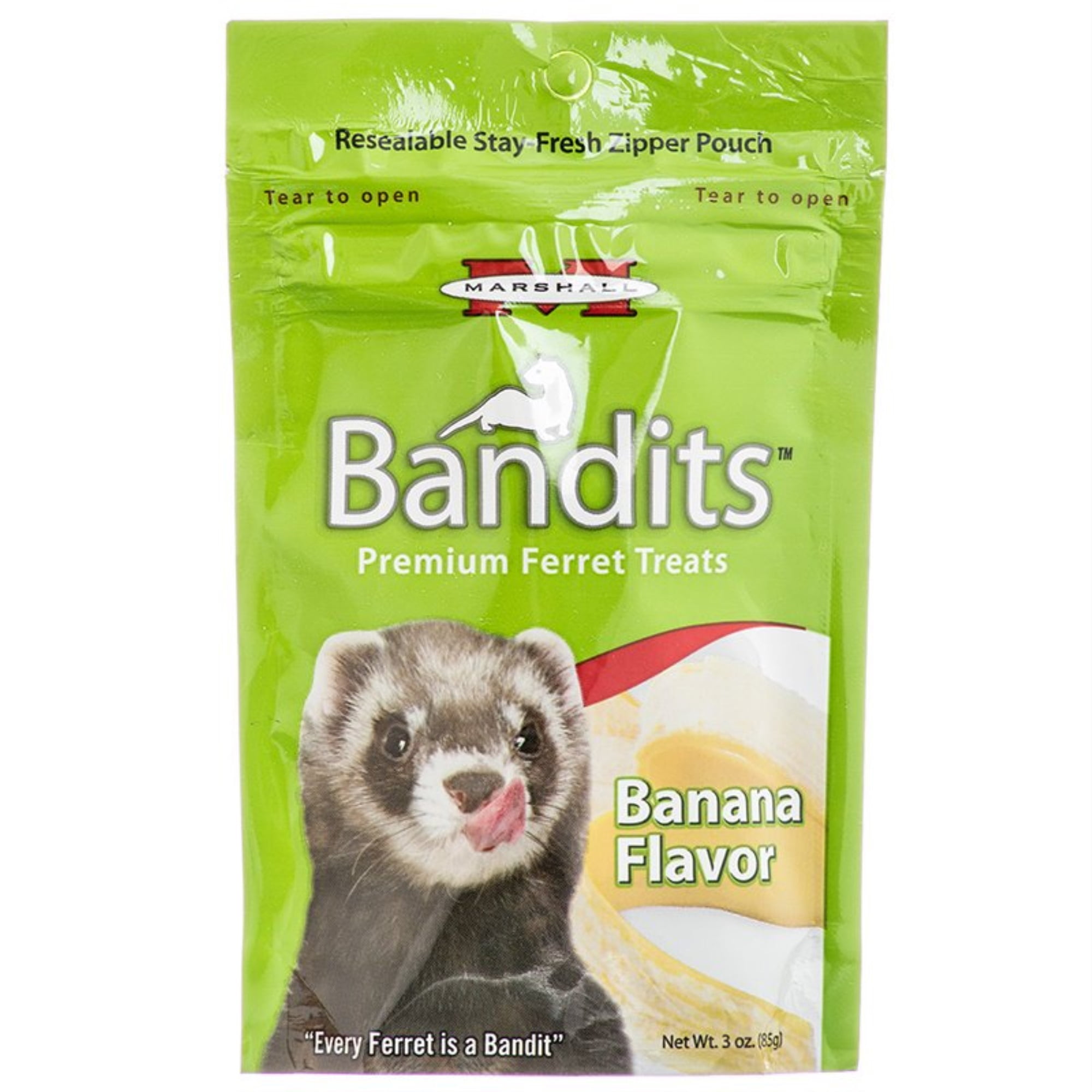 Marshall Bandits Premium Ferret Treats Banana Flavor - Walmart.com