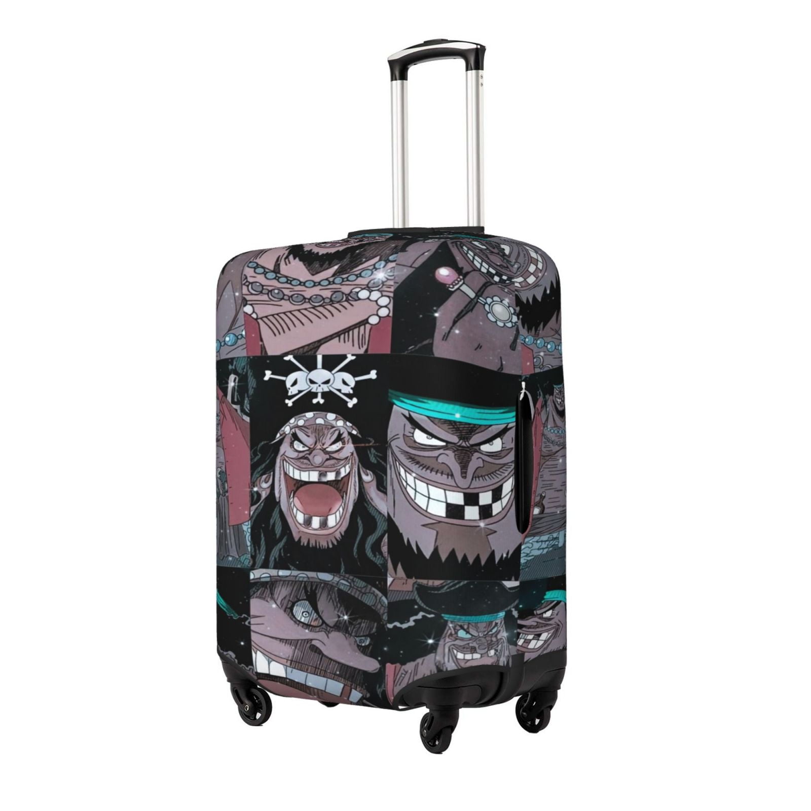 Marshall D Teach Cartoon Suitcase Cover With Concealed Zipper Luggage ...