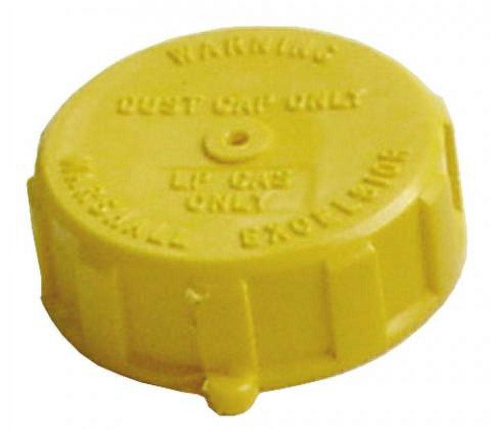 Marshall Excelsior ME109 Propane Tank Valve Cap for 1-3/4" Valve Yellow ...