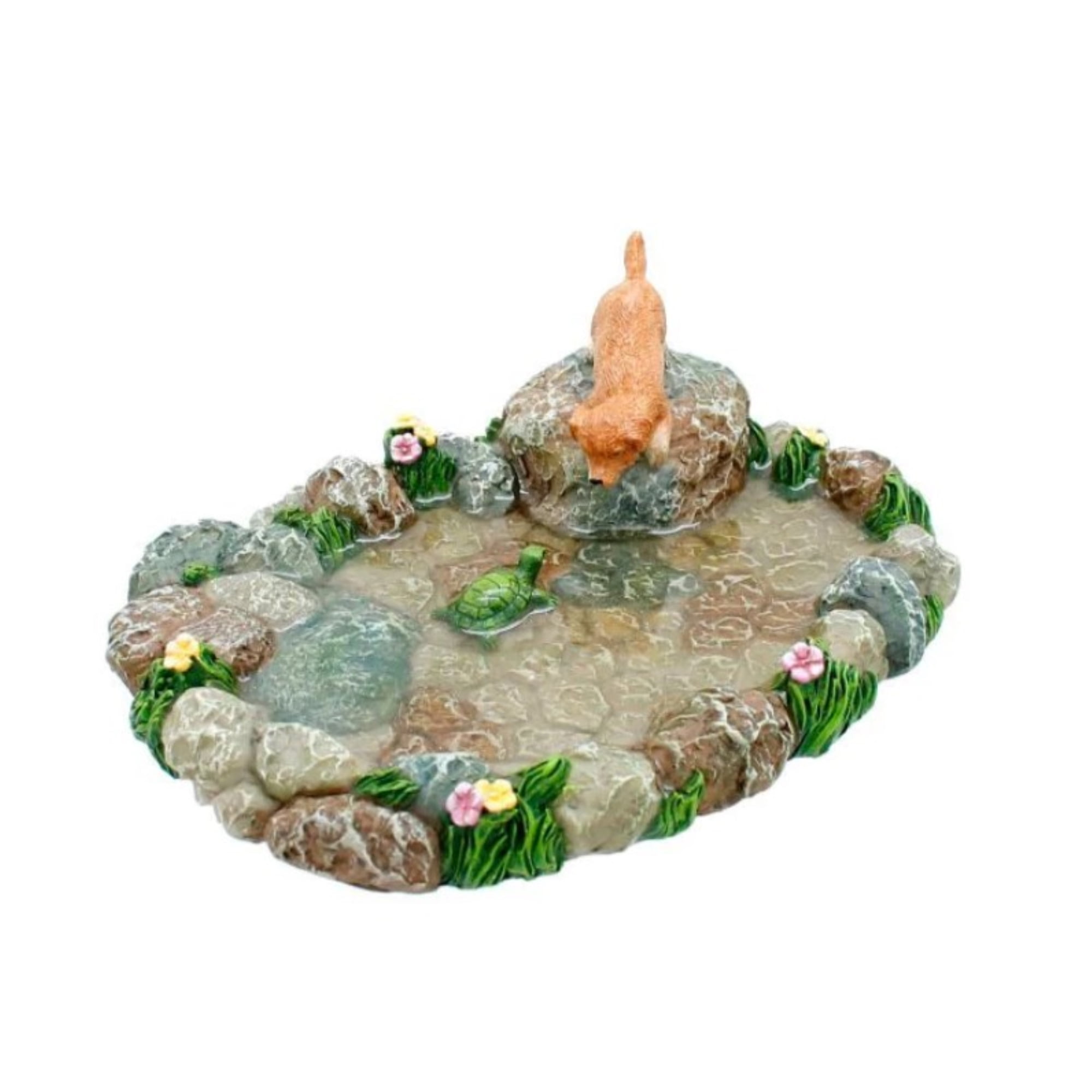 Marshall Home & Garden Fairy Garden Woodland Knoll Collection, Pond ...