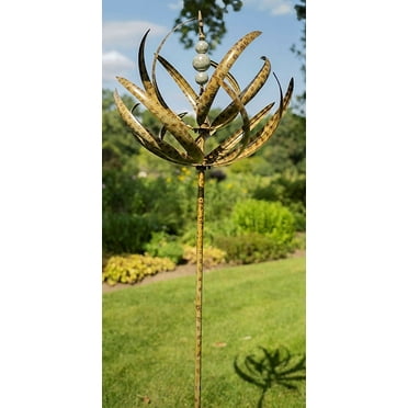 Marshall Home Corp. Blue Sphere Wind Spinner - Walmart.com