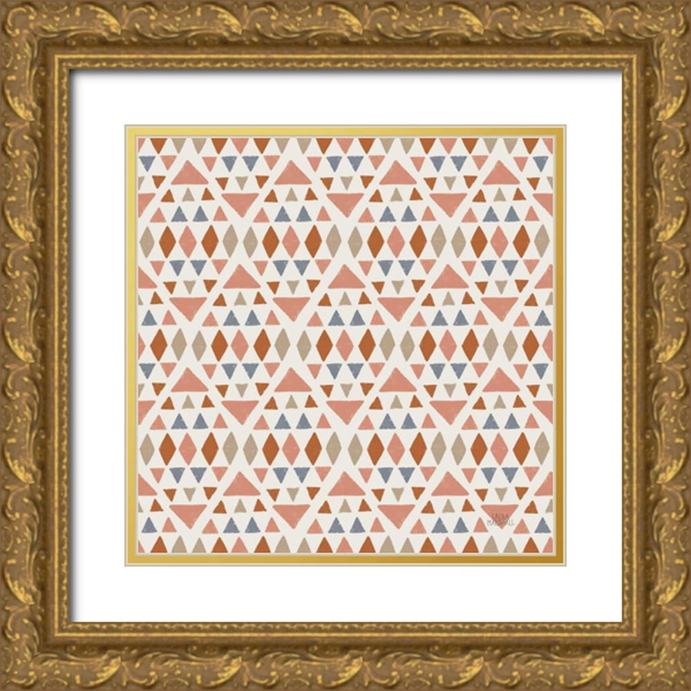 Marshall, Laura 12x12 Gold Ornate Wood Framed with Double Matting ...
