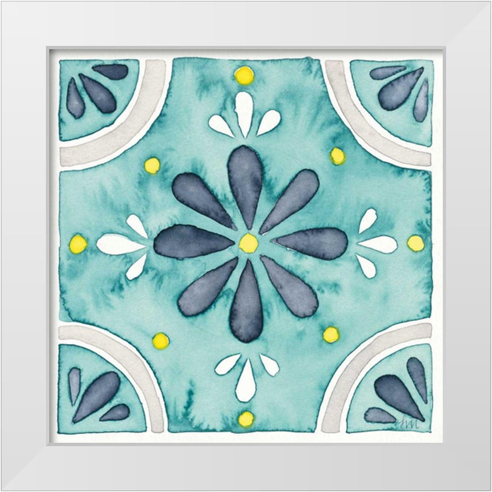 Marshall, Laura 12x12 White Modern Wood Framed Museum Art Print Titled ...