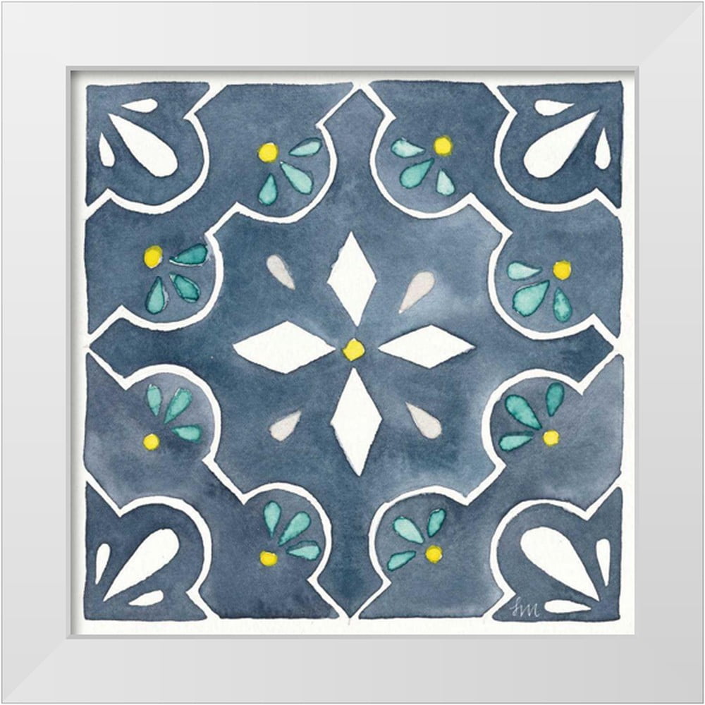 Marshall, Laura 15x15 White Modern Wood Framed Museum Art Print Titled ...