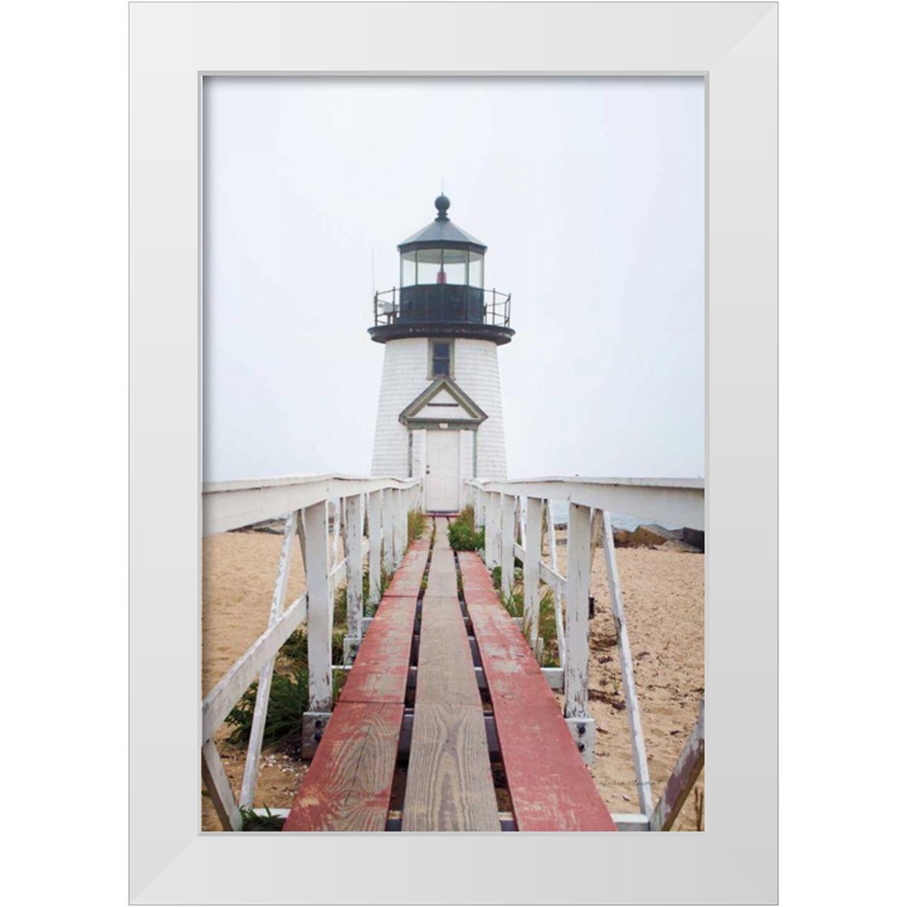 Marshall, Laura 17x24 White Modern Wood Framed Museum Art Print Titled ...