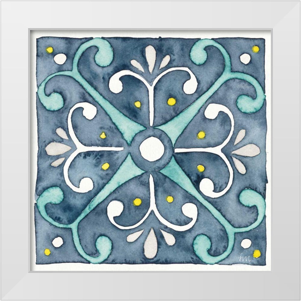 Marshall, Laura 20x20 White Modern Wood Framed Museum Art Print Titled ...