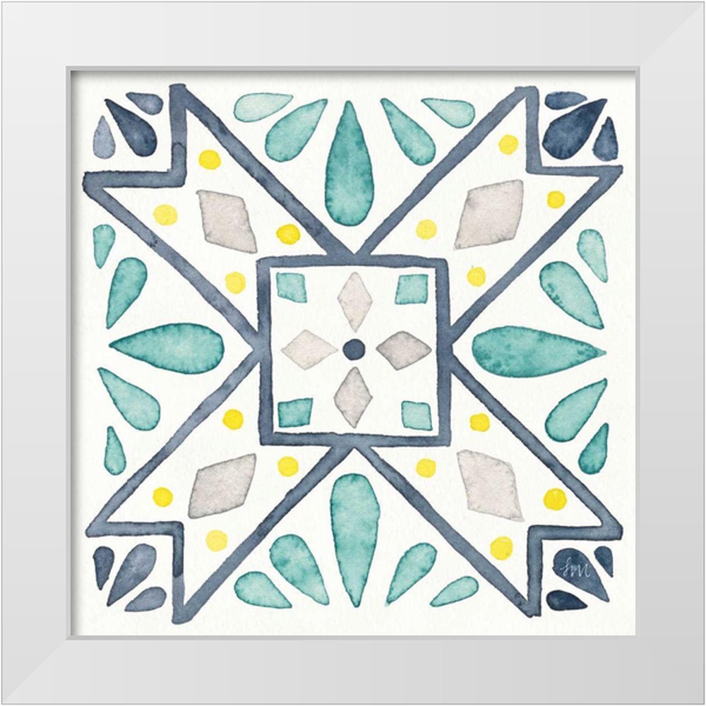 Marshall, Laura 20x20 White Modern Wood Framed Museum Art Print Titled ...