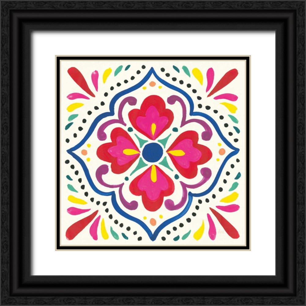 Marshall, Laura 26x26 Black Ornate Wood Framed with Double Matting ...