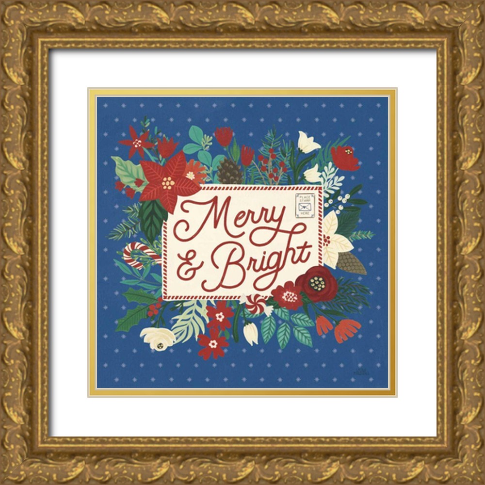 Marshall, Laura 26x26 Gold Ornate Wood Framed with Double Matting ...