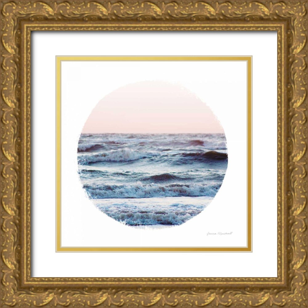 Marshall, Laura 26x26 Gold Ornate Wood Framed with Double Matting ...