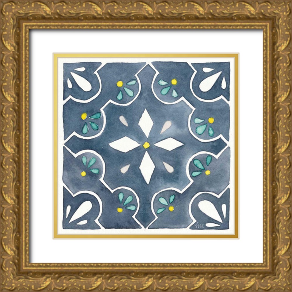 Marshall, Laura 26x26 Gold Ornate Wood Framed with Double Matting ...
