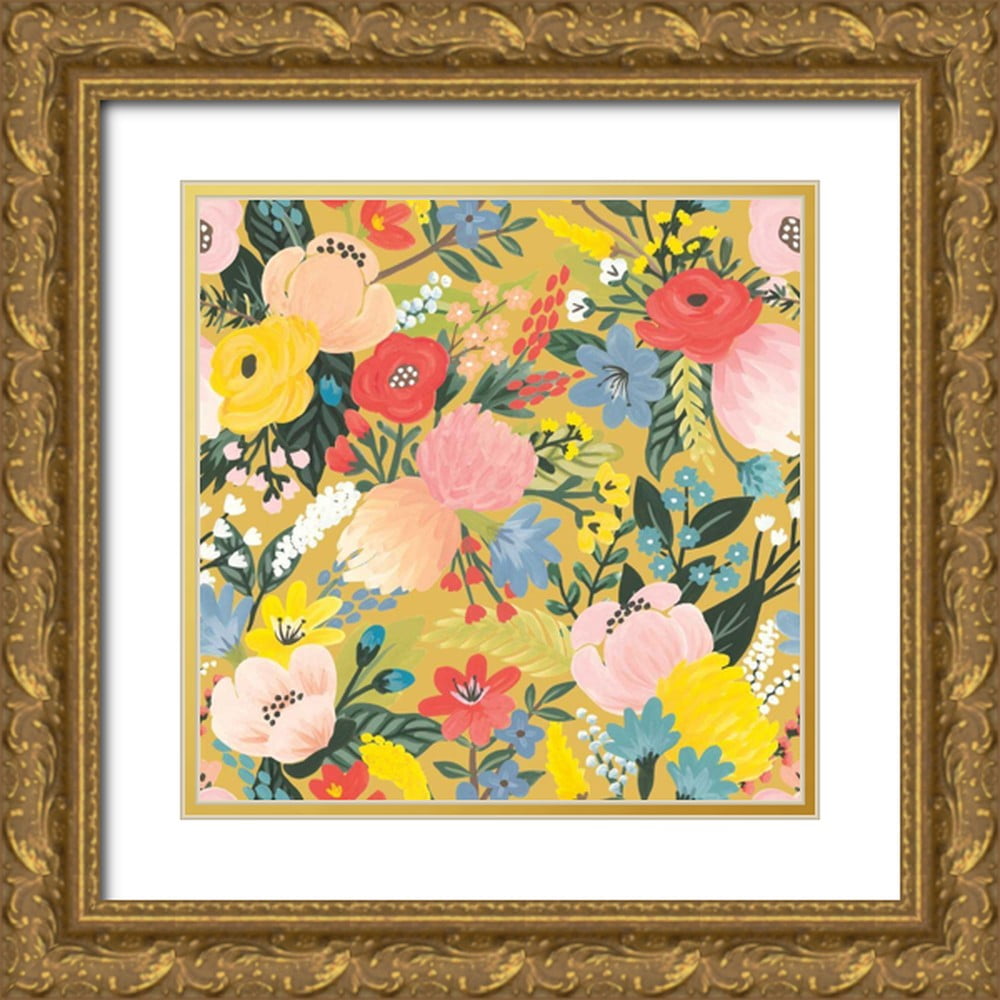 Marshall, Laura 26x26 Gold Ornate Wood Framed with Double Matting ...