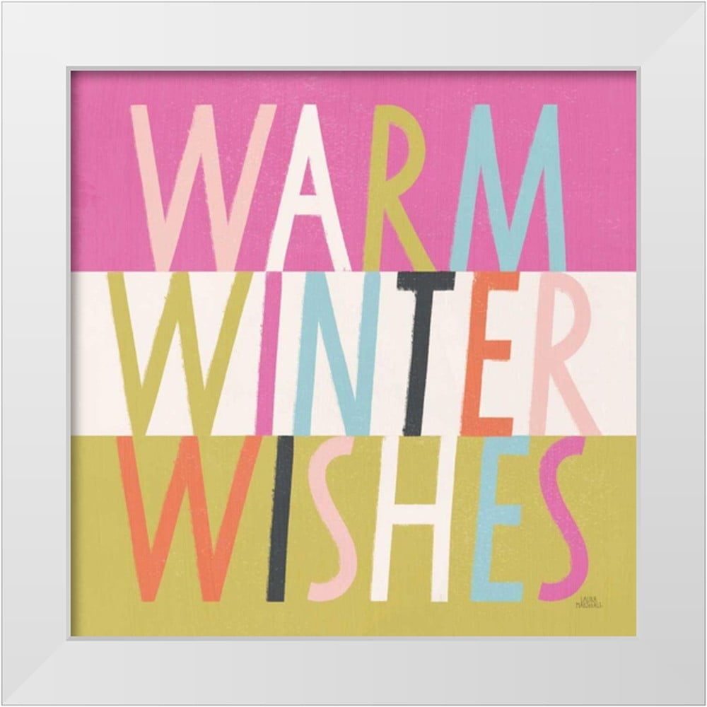 Marshall, Laura 26x26 White Modern Wood Framed Museum Art Print Titled ...