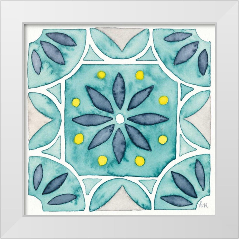 Marshall, Laura 26x26 White Modern Wood Framed Museum Art Print Titled ...