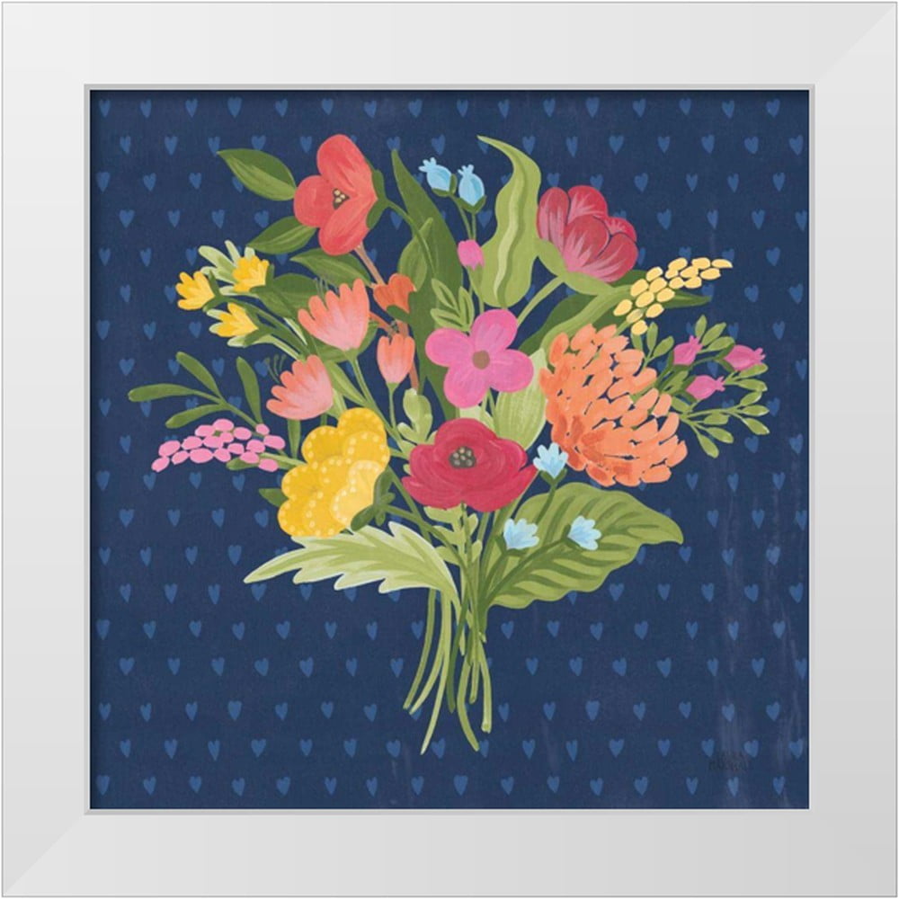 Marshall, Laura 26x26 White Modern Wood Framed Museum Art Print Titled ...